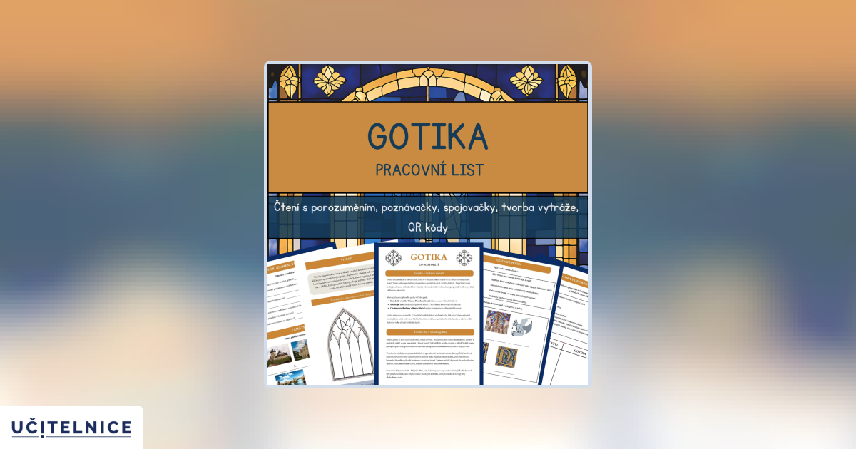 Gotika v českých zemích | Učitelnice