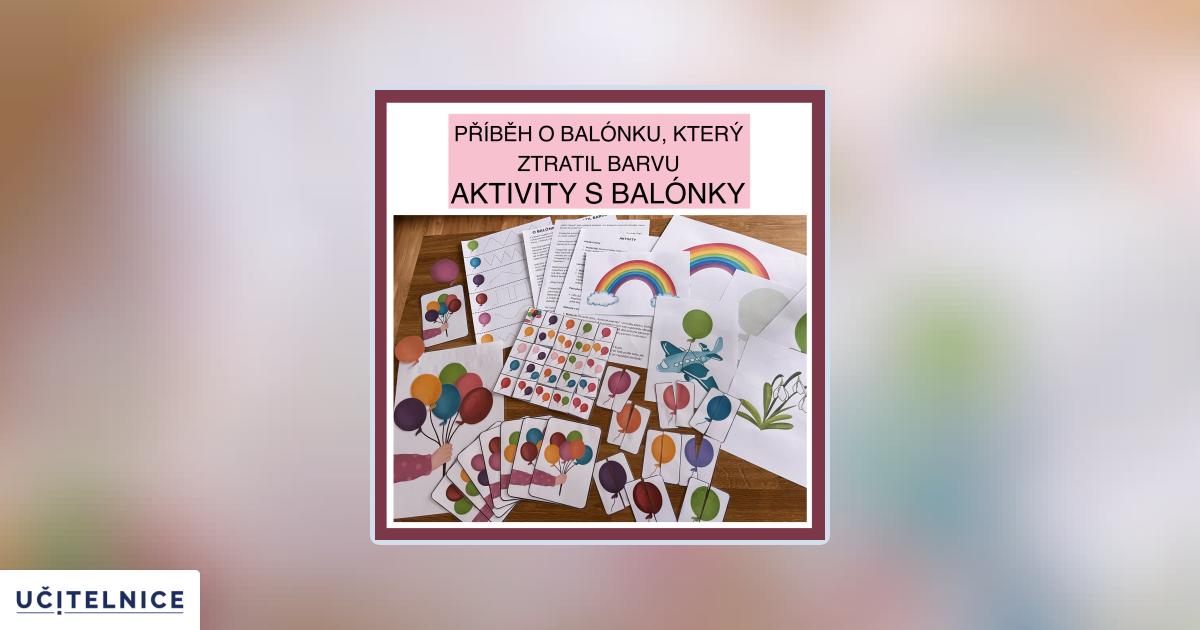 Balónkový soubor s příběhem | Učitelnice