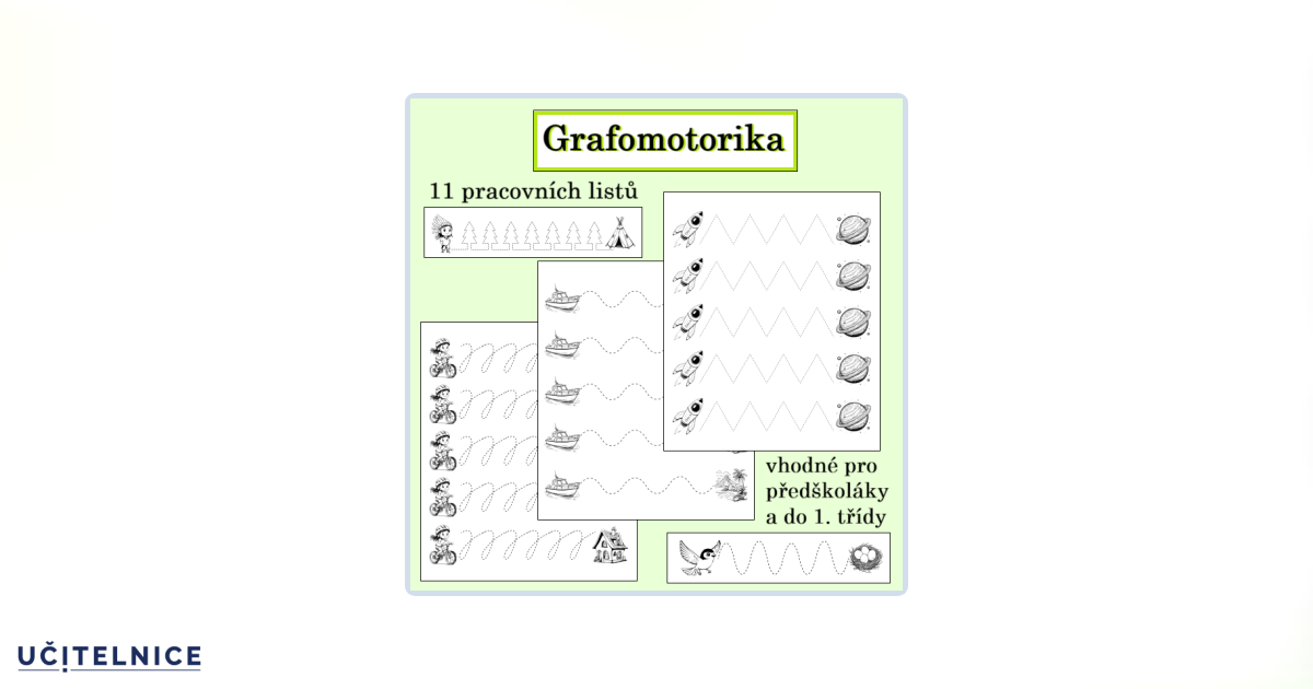 Materiál - Grafomotorika