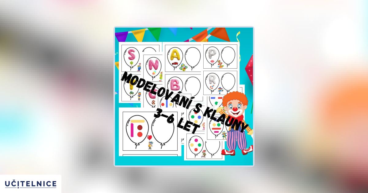 Modelování s klauny pro MŠ | Učitelnice