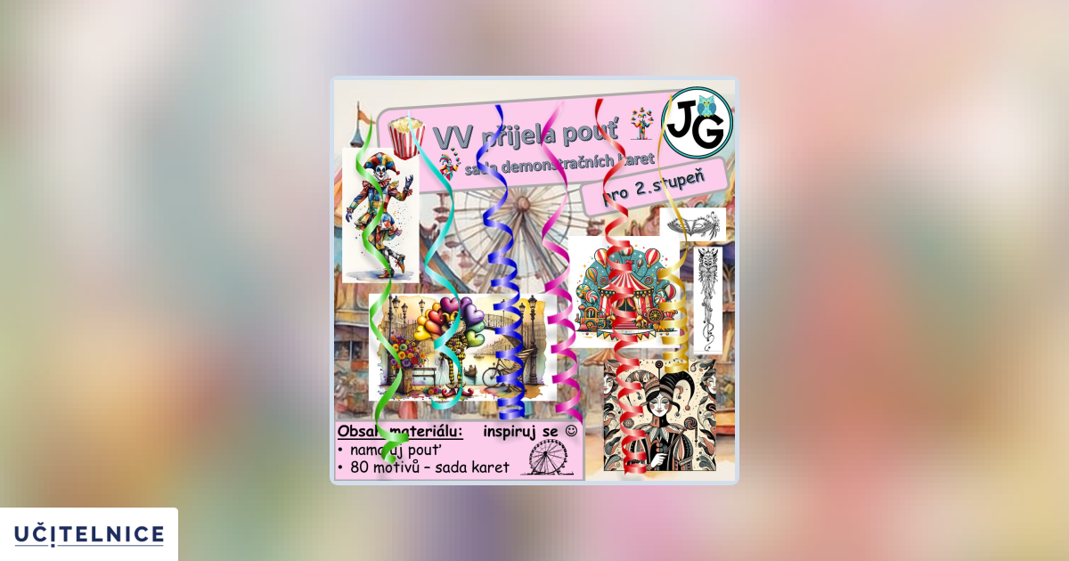 Vv - přijela pouť | Učitelnice