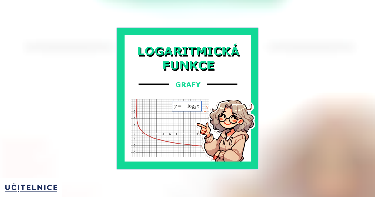 Logaritmická funkce – grafy | Učitelnice