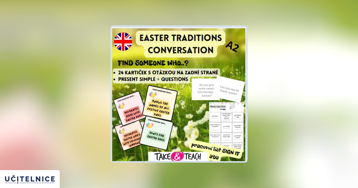 EASTER TRADITIONS - CONVERSATION | Učitelnice
