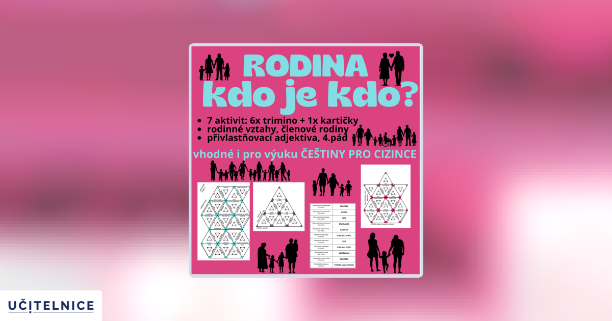 RODINA: kdo je kdo? | Učitelnice