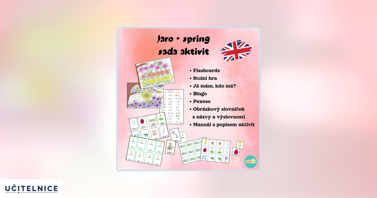 Sada aktivit jaro - spring | Učitelnice