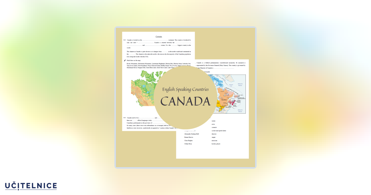 Canada (English speaking countries) | Učitelnice