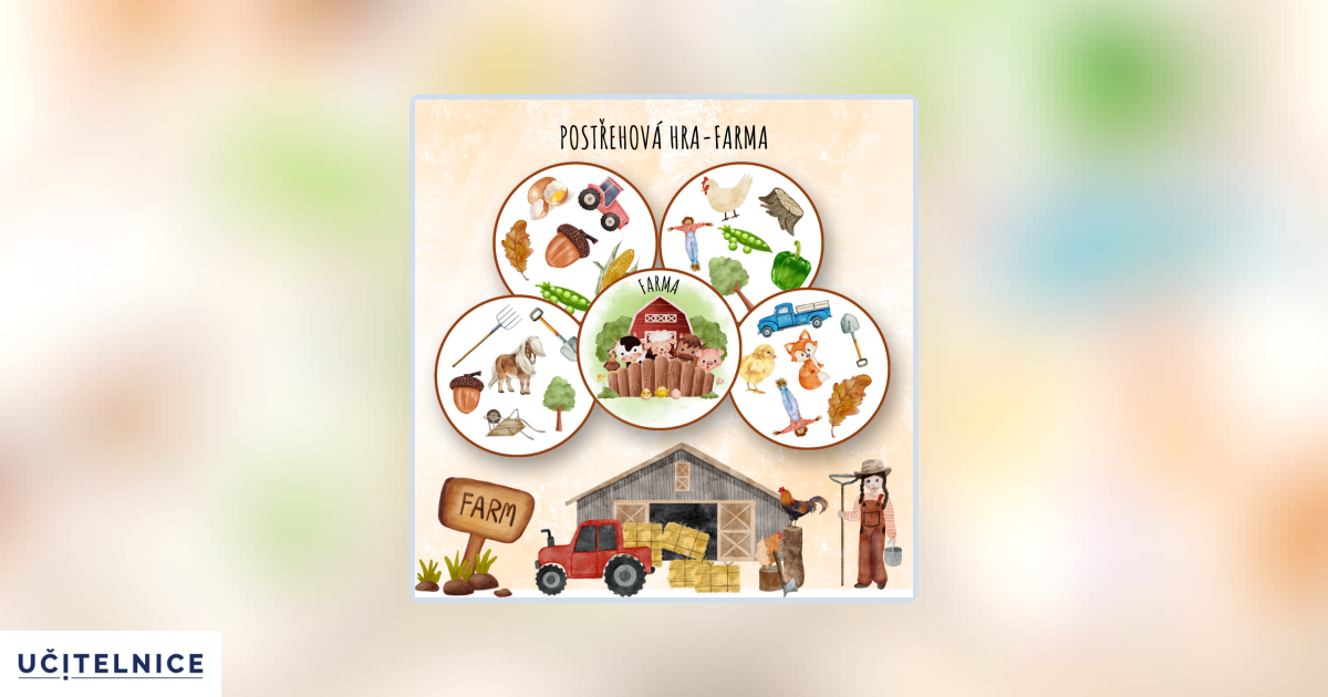 Postřehová hra-farma | Učitelnice