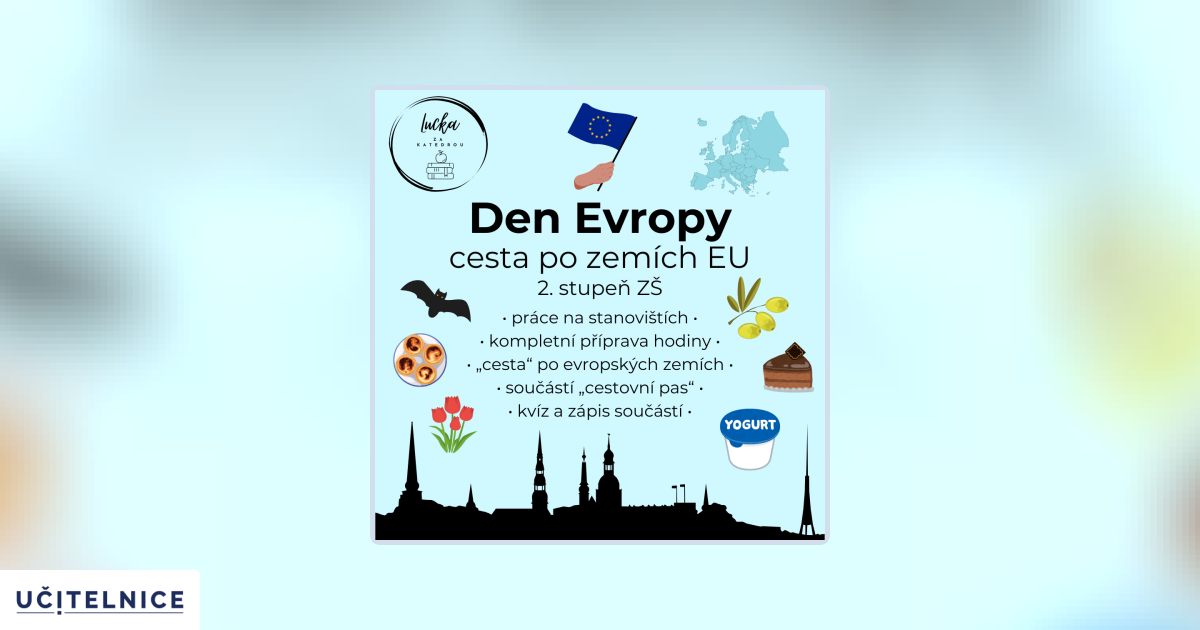 Den Evropy aneb křížem krážem po EU | Učitelnice