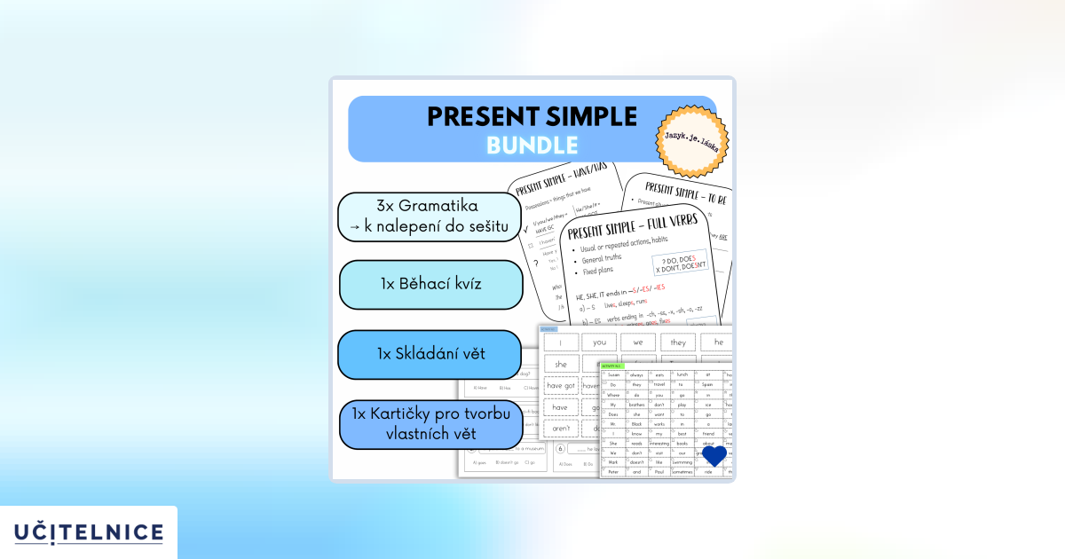 Present simple - bundle | Učitelnice