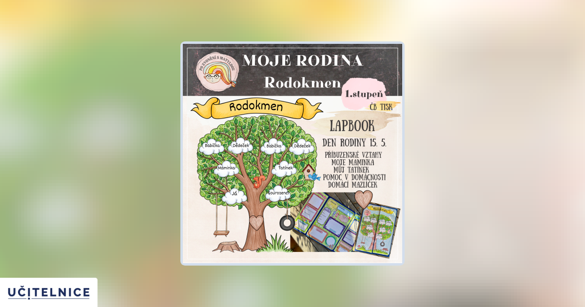 Rodokmen - lapbook | Učitelnice