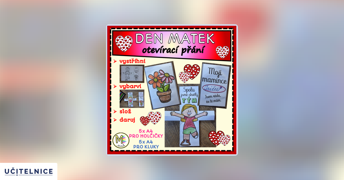 Materiál - DEN MATEK- OTEVÍRACÍ PŘÁNÍ