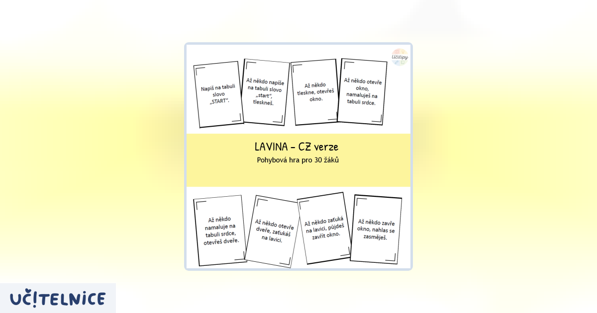 Lavina - CZ | Učitelnice