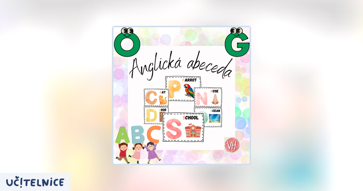Anglická abeceda | Učitelnice