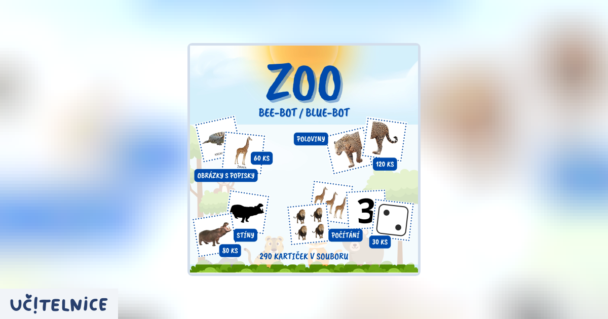 ZOO - Bee-Bot / Blue-Bot | Učitelnice