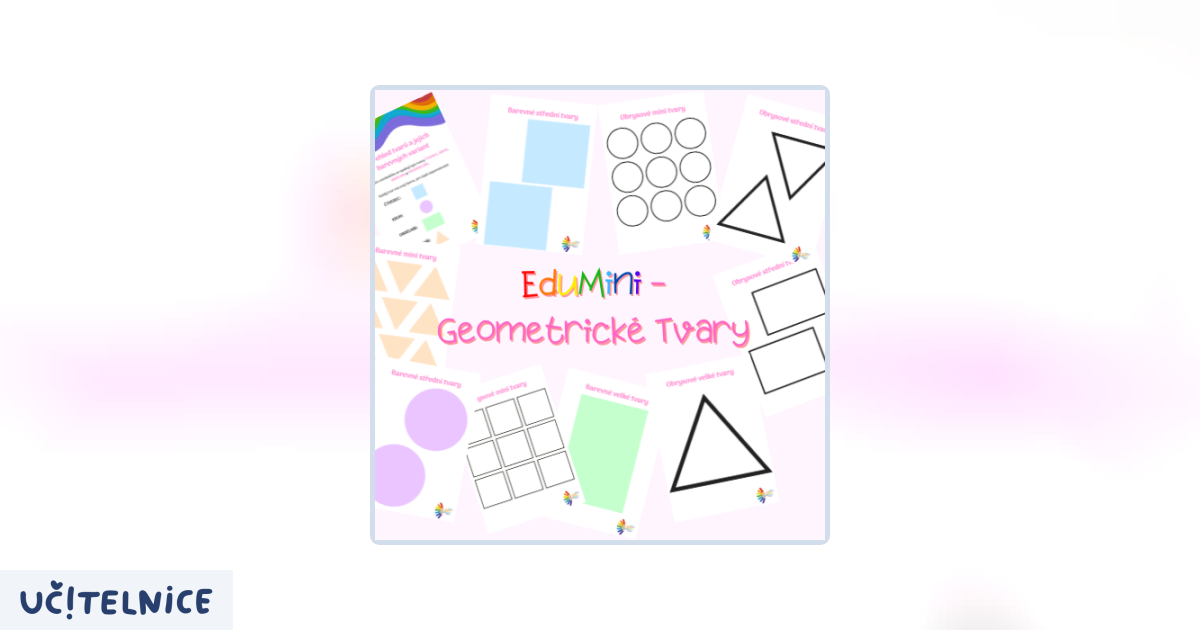 EduMini - Geometrické tvary | Učitelnice
