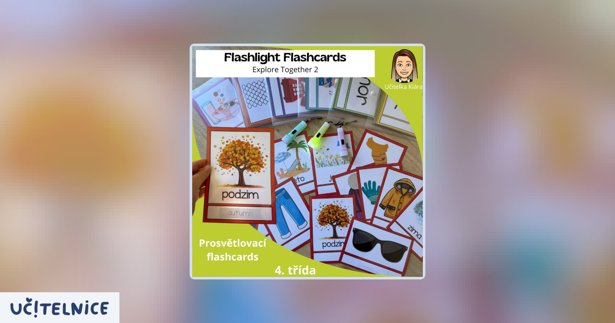 Flashlight Flashcards - Prosvětlovací Flashcards (Explore Together 2 ...