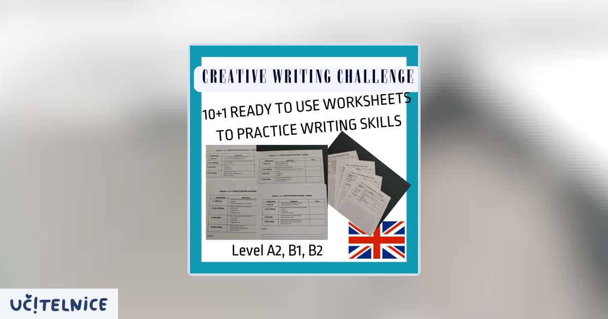 CREATIVE WRITING CHALLENGE - SET 1 | Učitelnice