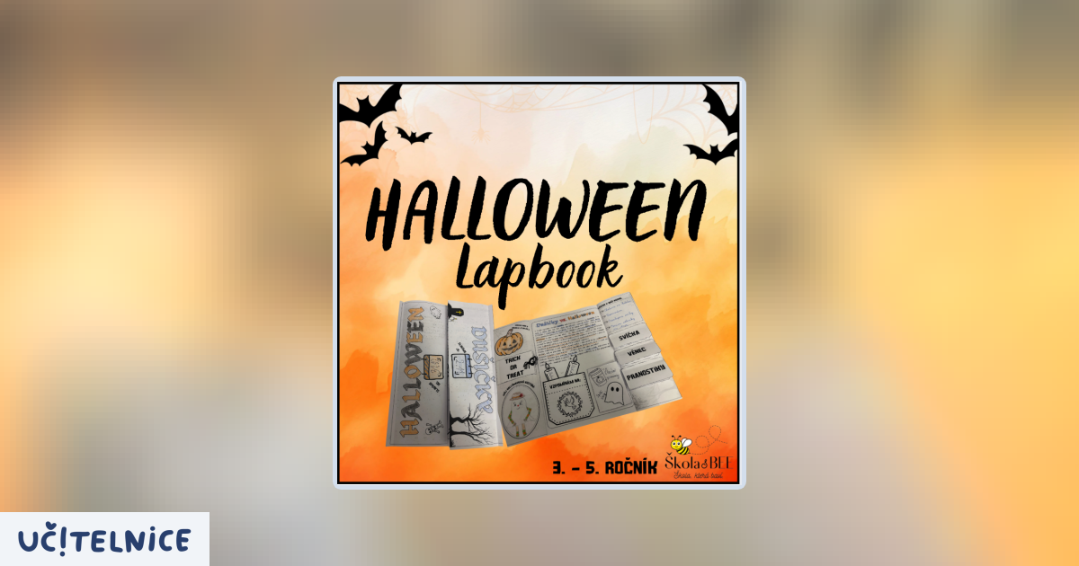 Halloween Lapbook | Učitelnice