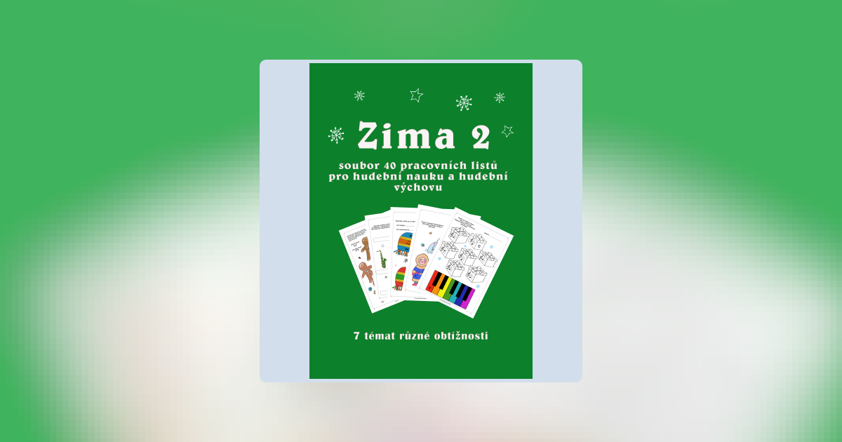 Zima 2 | Učitelnice