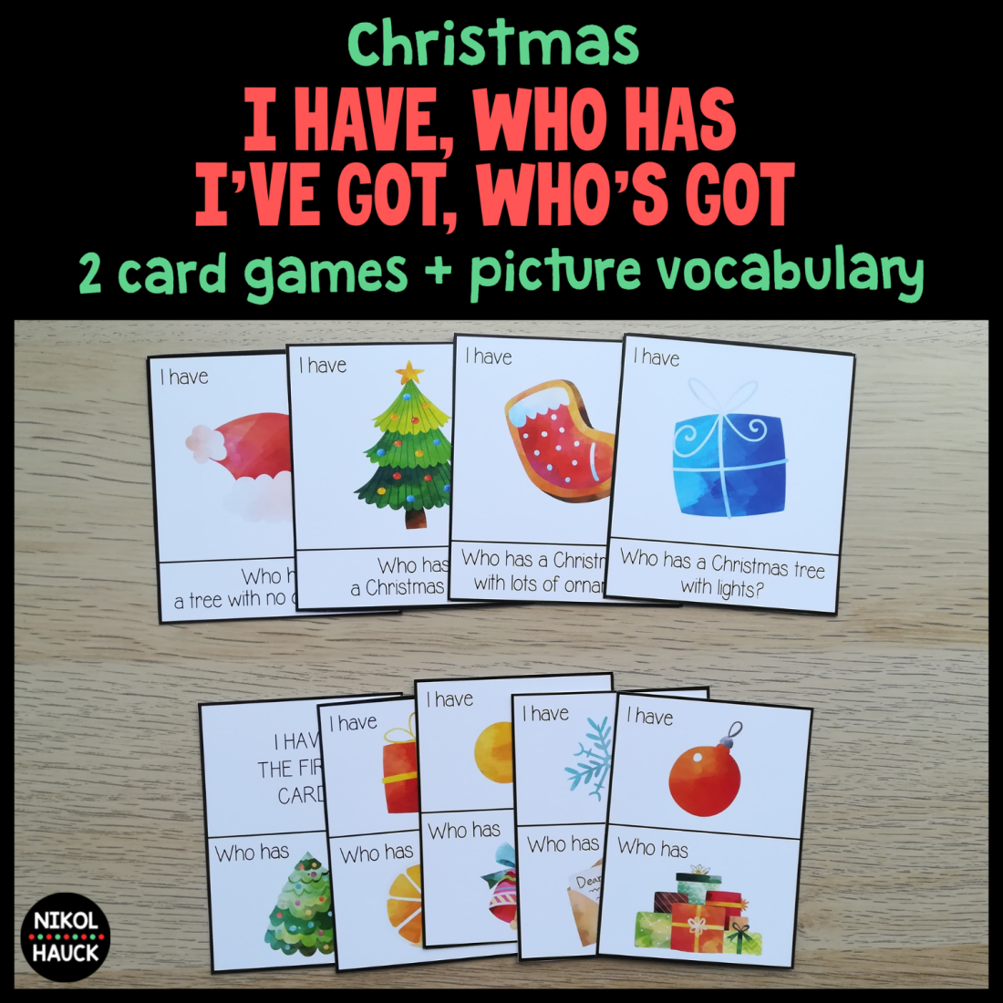 I HAVE, WHO HAS – CHRISTMAS | Učitelnice