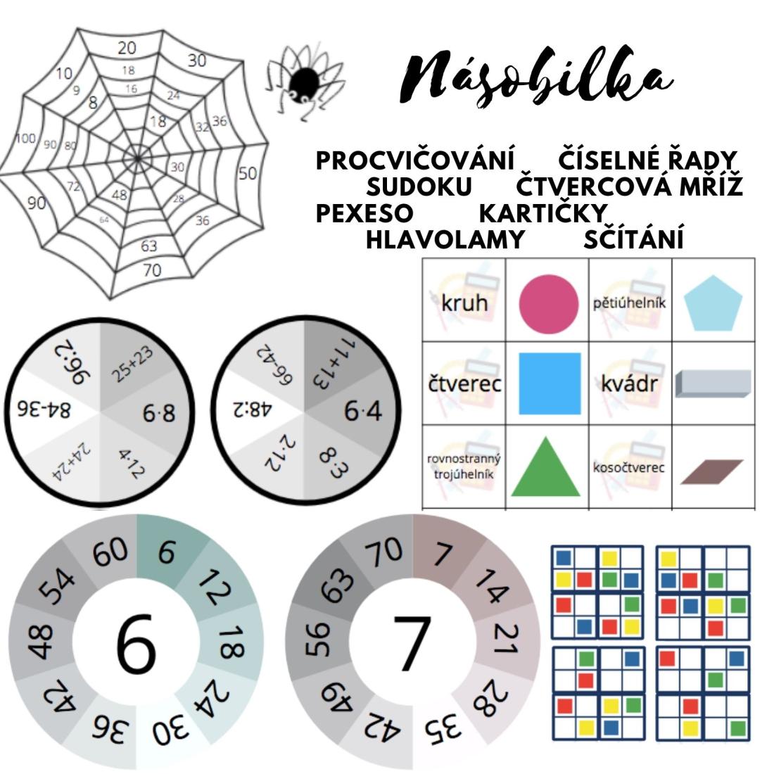 Matematické úlohy, hry a hlavolamy | Učitelnice