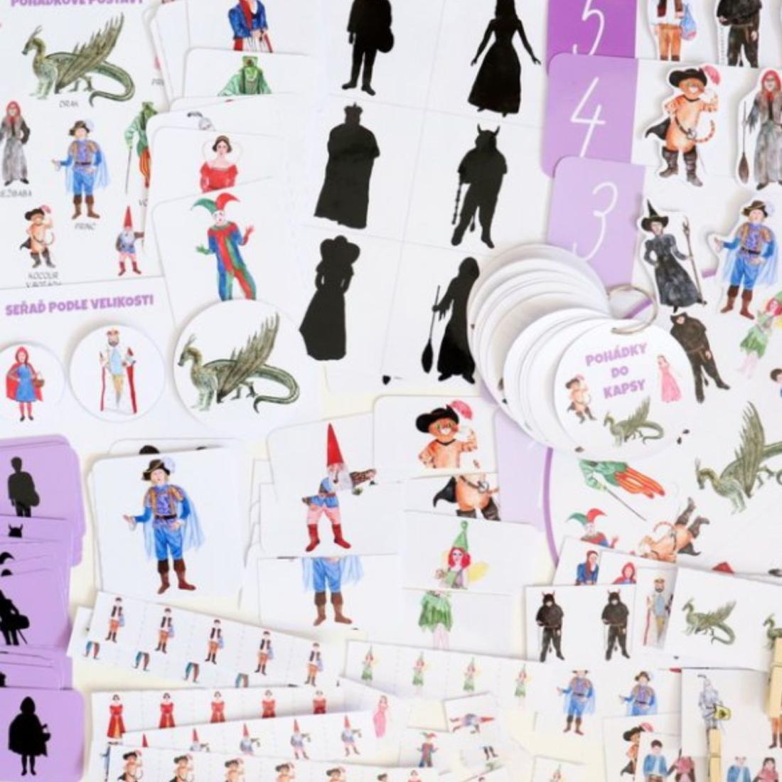 Pohádkové postavy /1-3 ROKY/ 9 výukových aktivit | Učitelnice