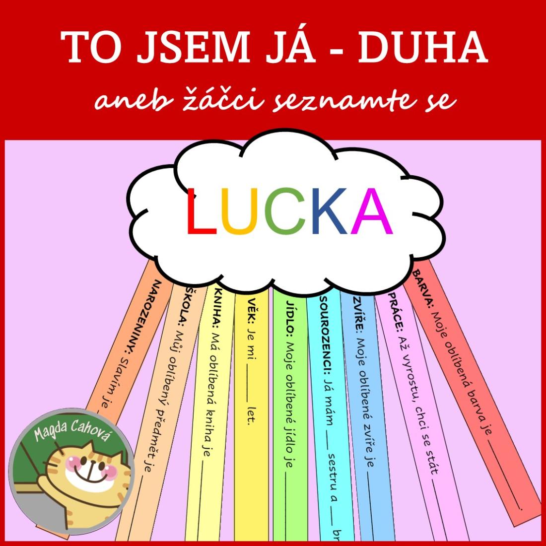 To jsem já - duha | Učitelnice