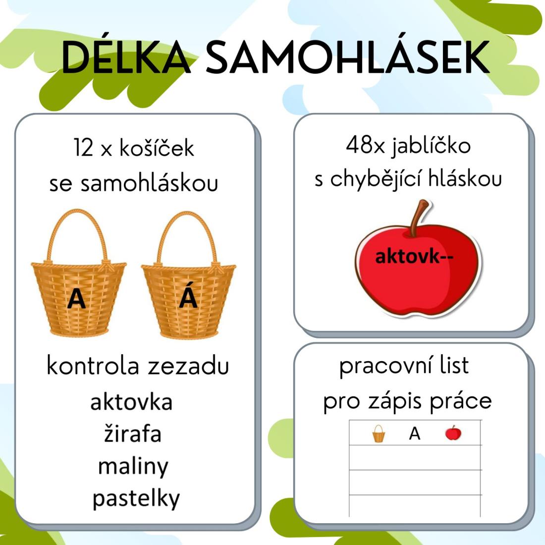 Délka samohlásek | Učitelnice