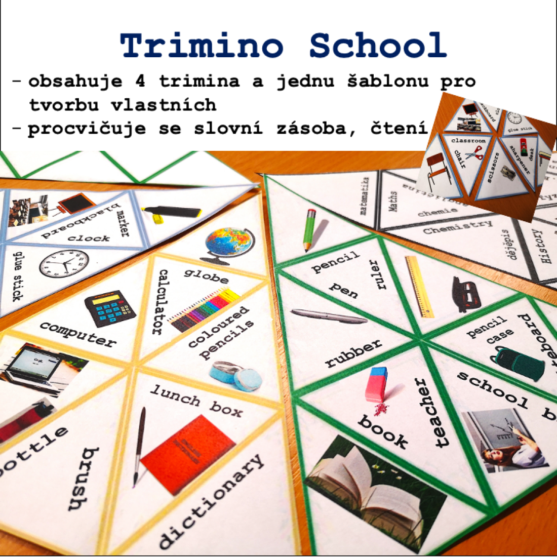 Trimino - School | Učitelnice
