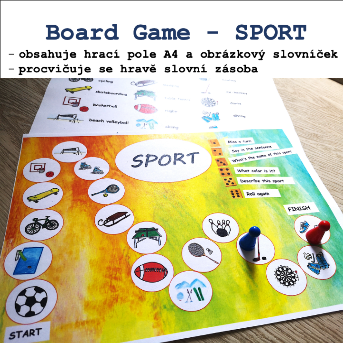 Board Game - SPORT | Učitelnice