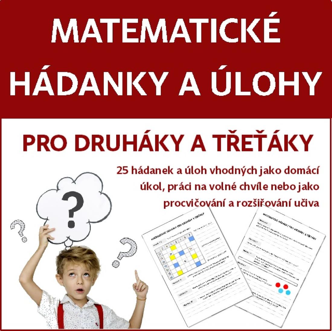 Matematické hádanky a úlohy | Učitelnice