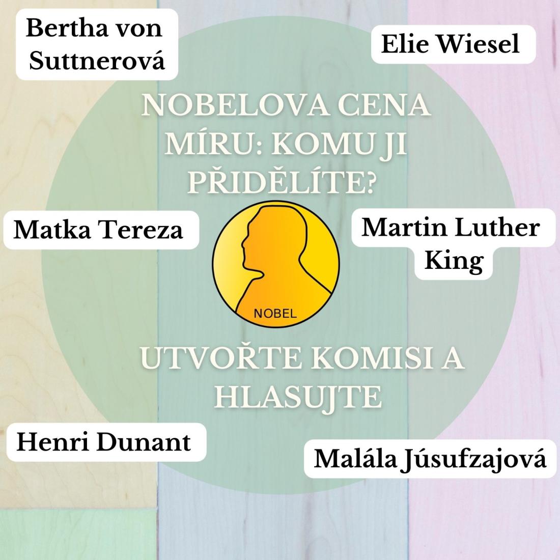 Nobelova cena míru - kdo si ji zaslouží nejvíce? | Učitelnice