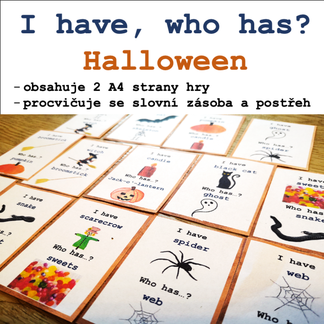 I have, who has? Halloween | Učitelnice