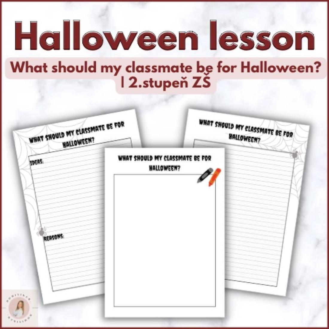 Halloween lesson | Persuasive writing | 2.stupeň ZŠ | Učitelnice