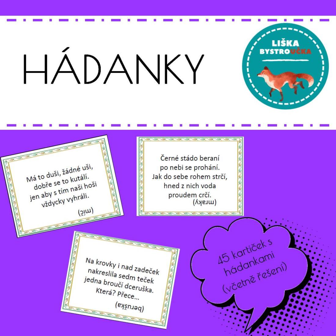 HÁDANKY | Učitelnice
