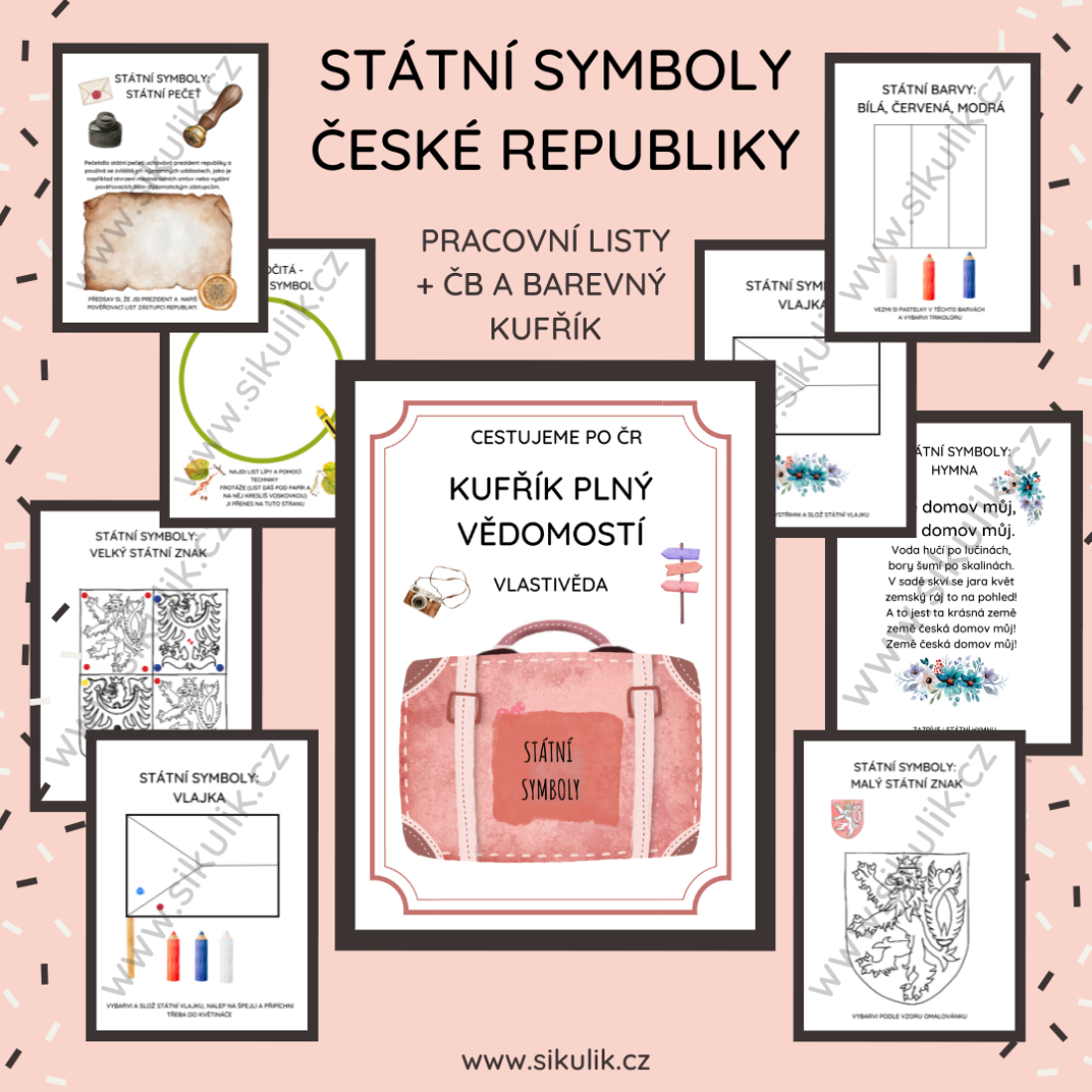 STÁTNÍ SYMBOLY ČR | Učitelnice