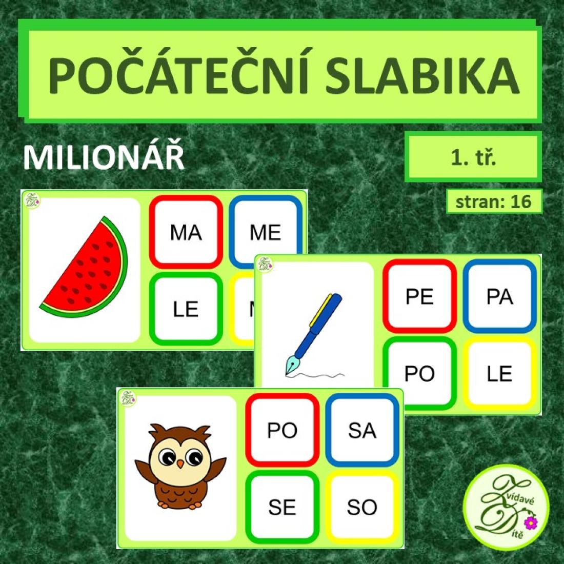 Počáteční slabika | Učitelnice