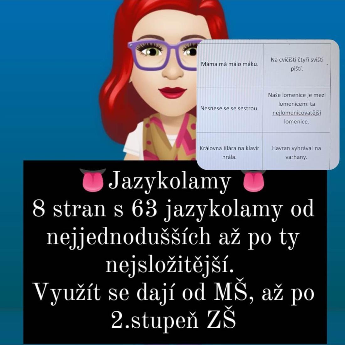 Materiál - Jazykolamy