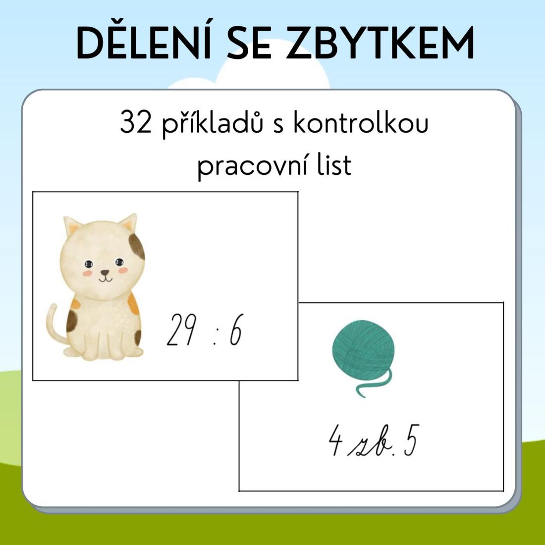 Dělení se zbytkem | Učitelnice