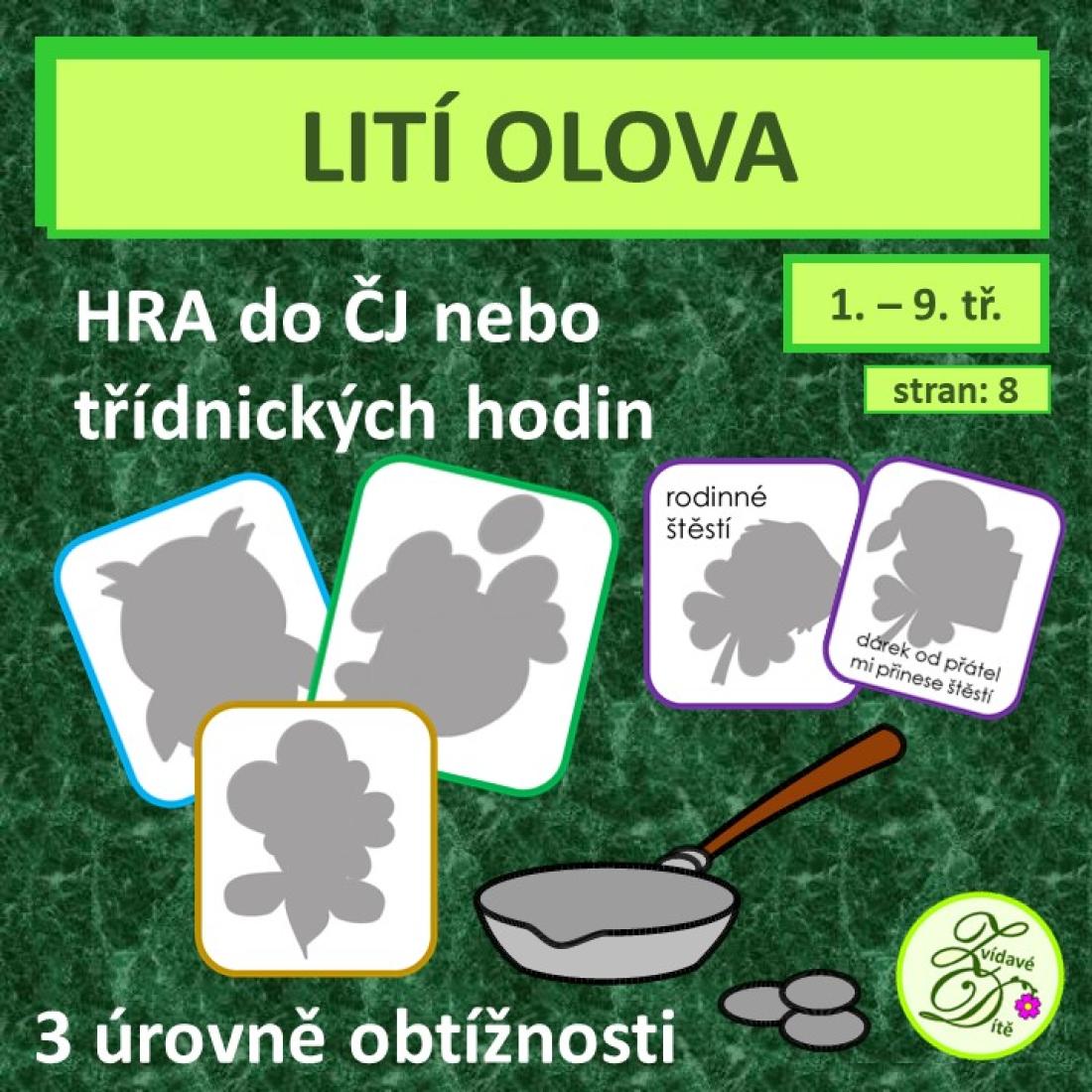Materiál - Lití olova