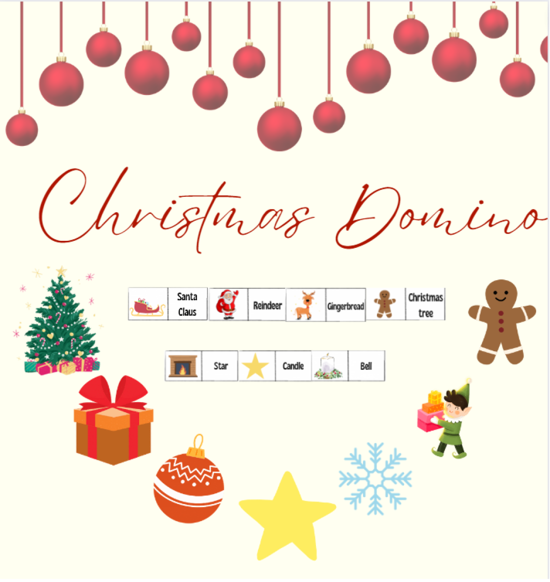 Christmas domino | Učitelnice