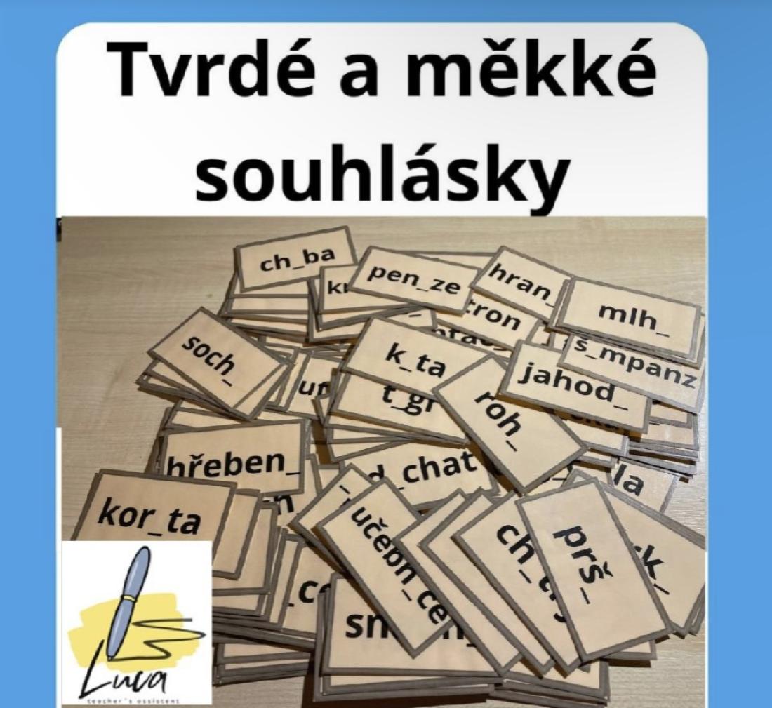 Tvrdé a měkké souhlásky | Učitelnice