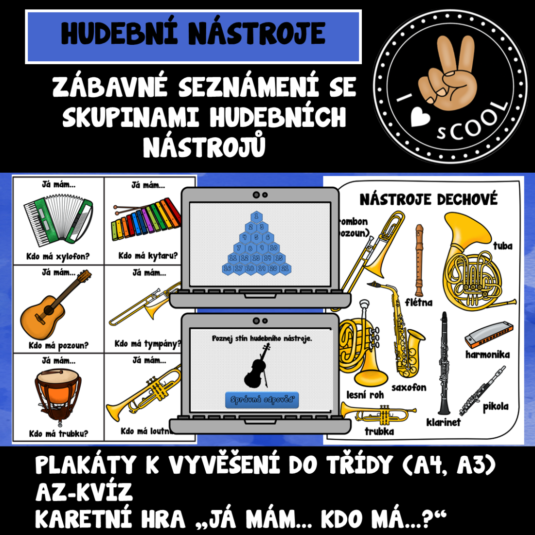 Hudební nástroje | Učitelnice