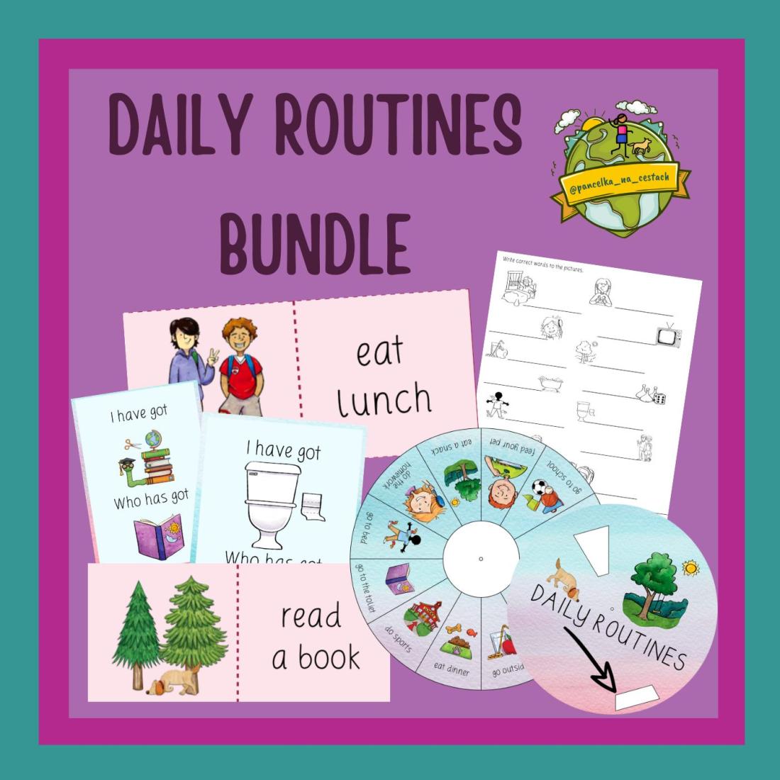 Daily routines bundle | Učitelnice