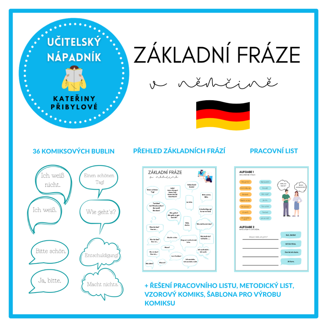 Základní fráze v němčině | Učitelnice