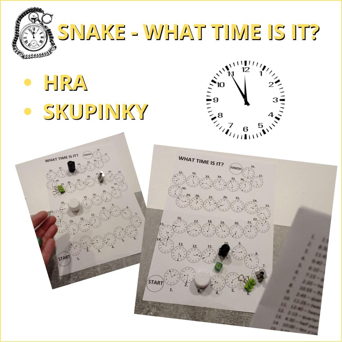 The time - snake | Učitelnice