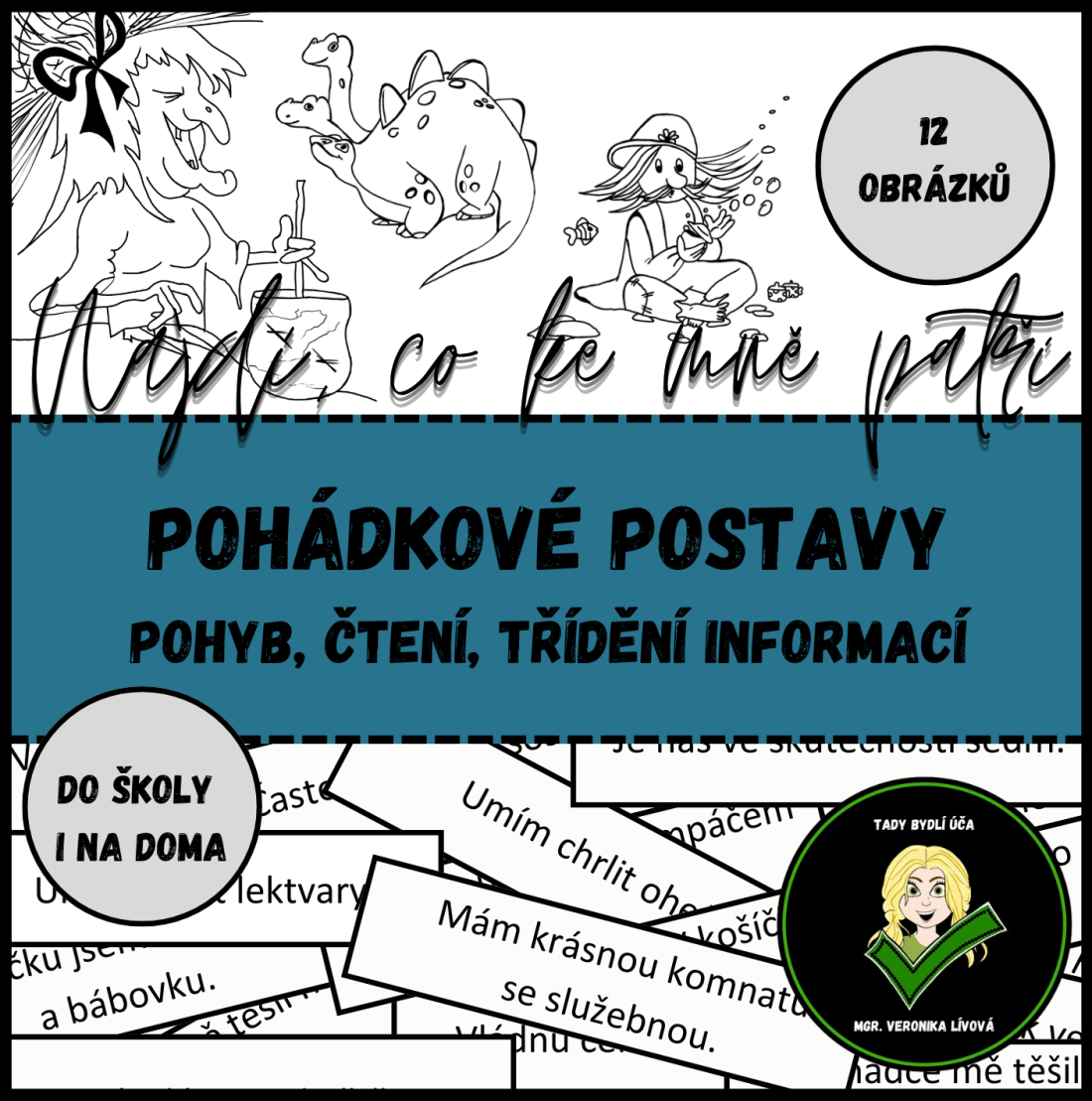 Pohádkové postavy - hledačka | Učitelnice