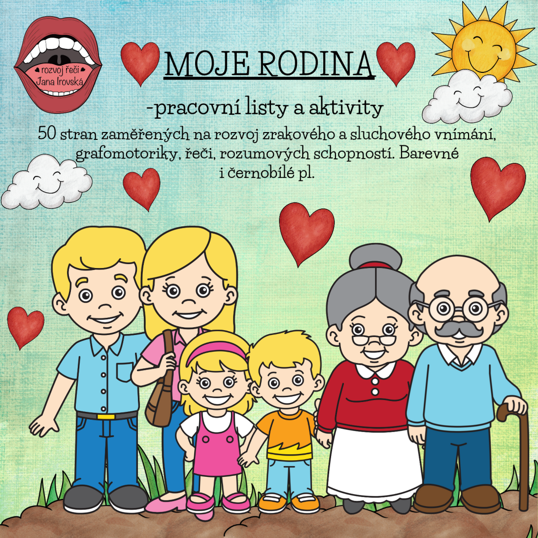 MOJE RODINA: pracovní listy a aktivity | Učitelnice
