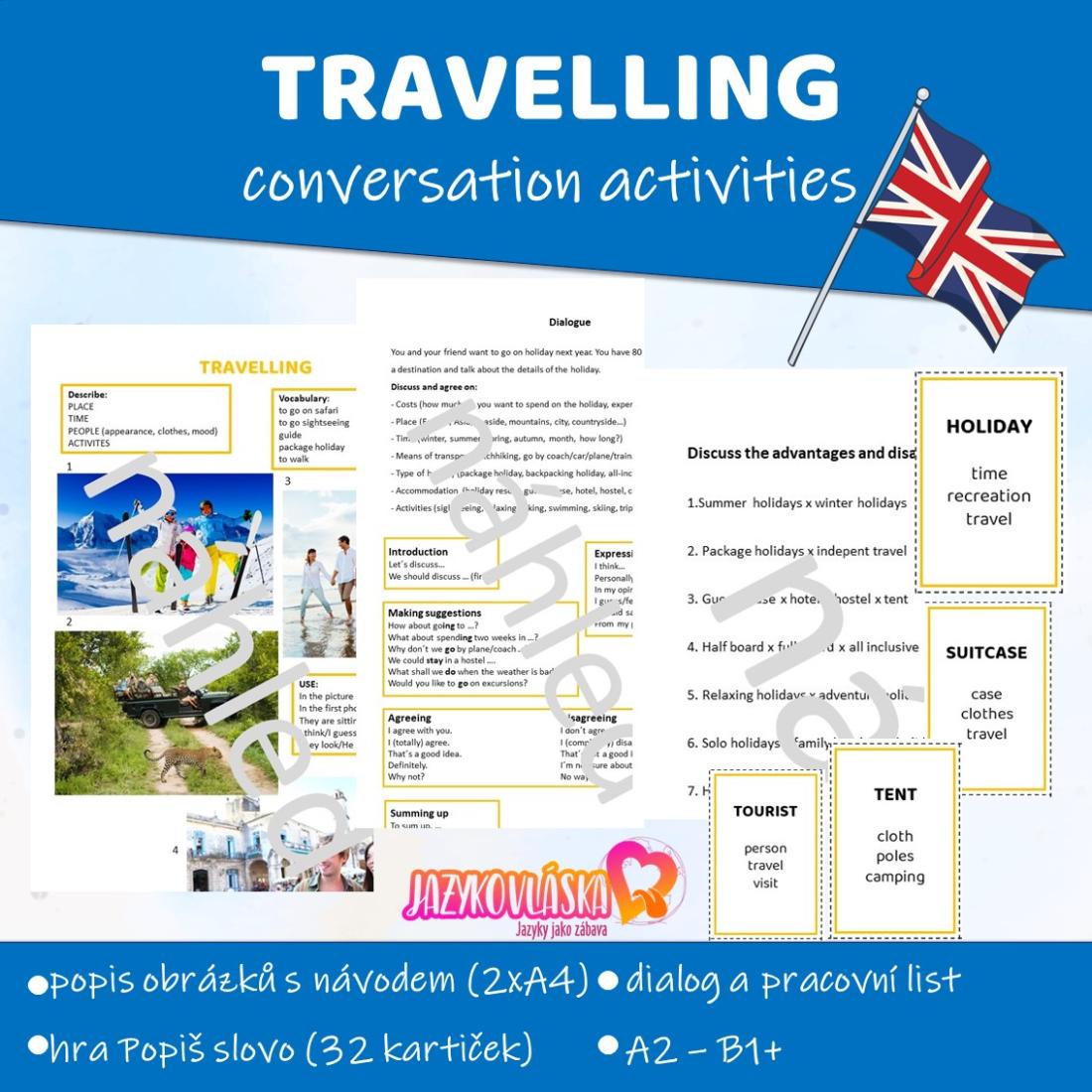 Travelling conversation activities | Učitelnice