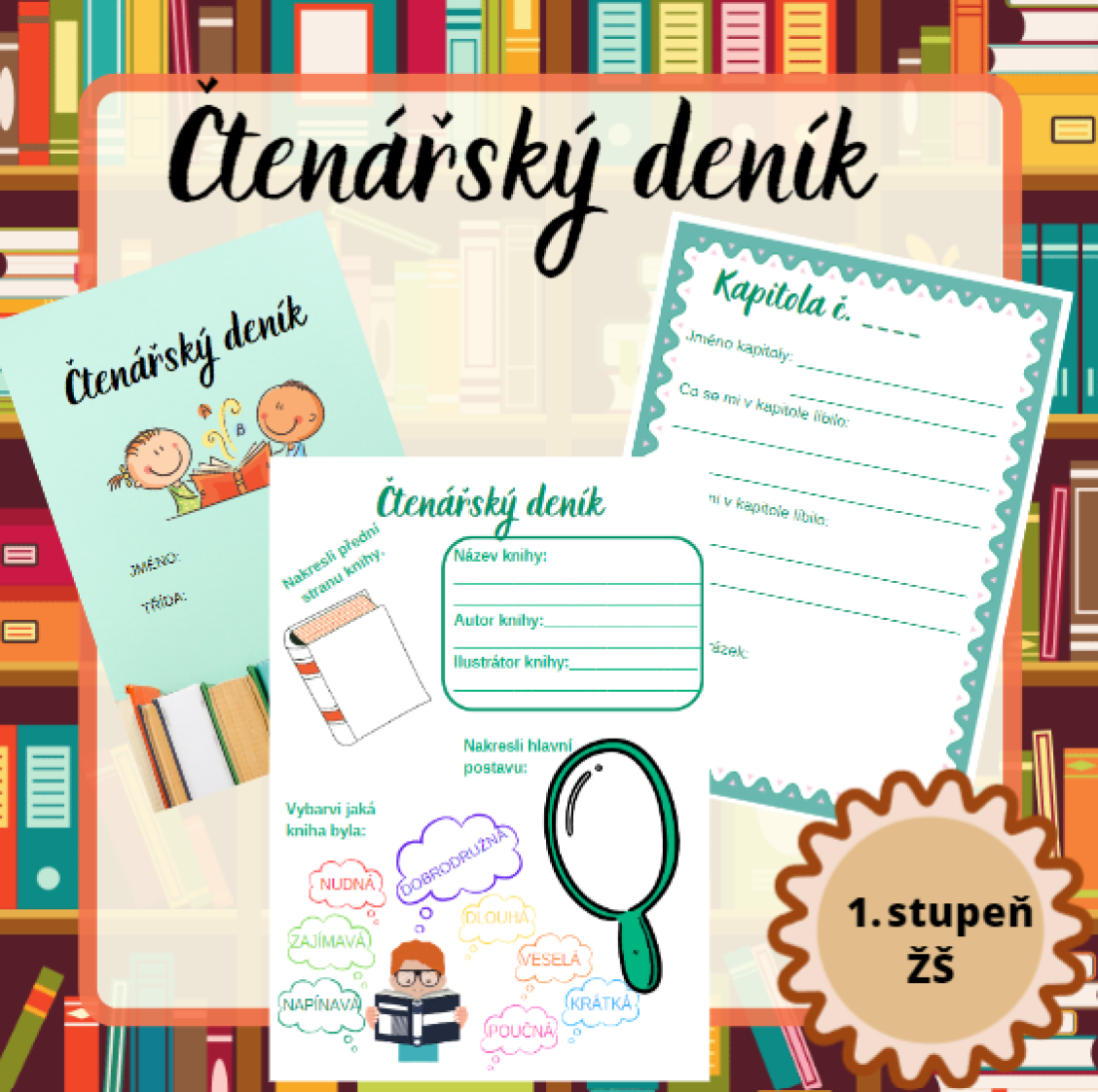 Čtenářský deník | Učitelnice